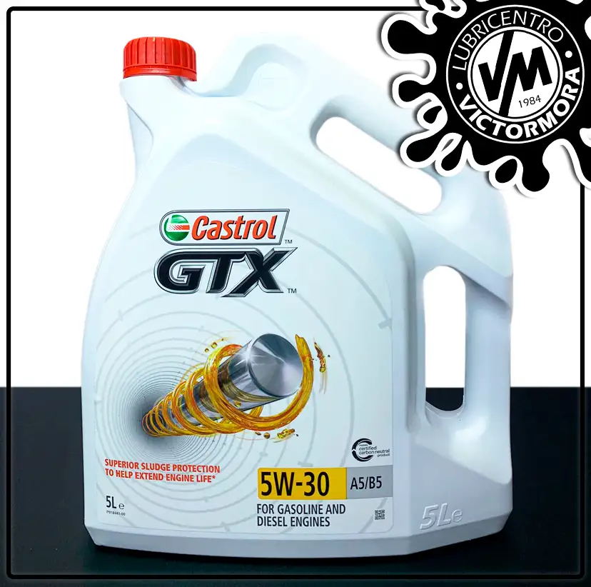 Castrol GTX A5-B5 5w30 de 5 litros – Lubricentro Victor Mora