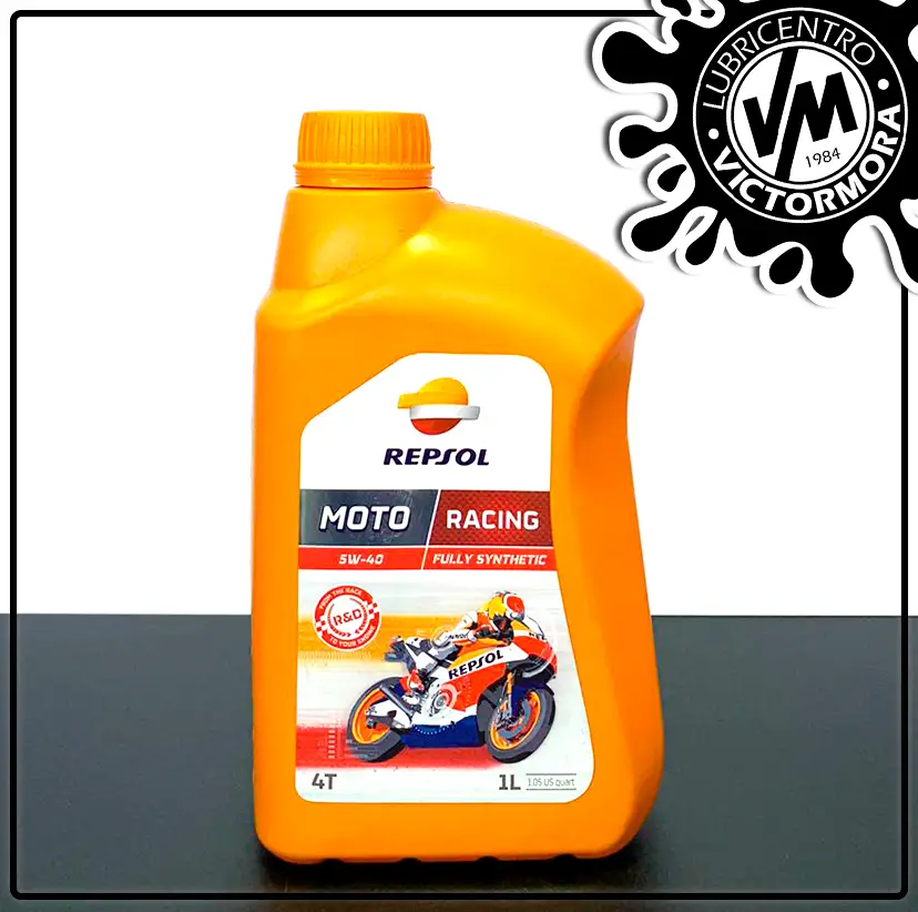 Repsol RACING 5w40 4T de 1 litro – Lubricentro Victor Mora