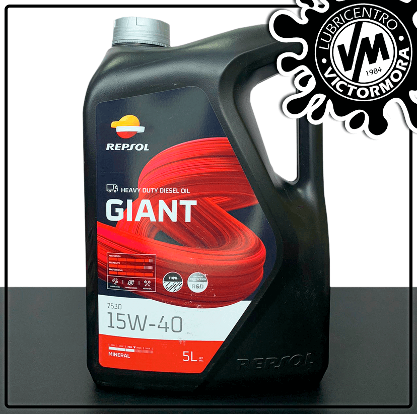 Repsol GIANT 7530 15w40 de 5 litros – Lubricentro Victor Mora